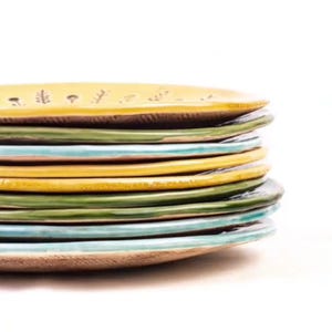 Unique Dinnerware Plates / Ceramic Dinner Plate / Rustic Breakfast ...