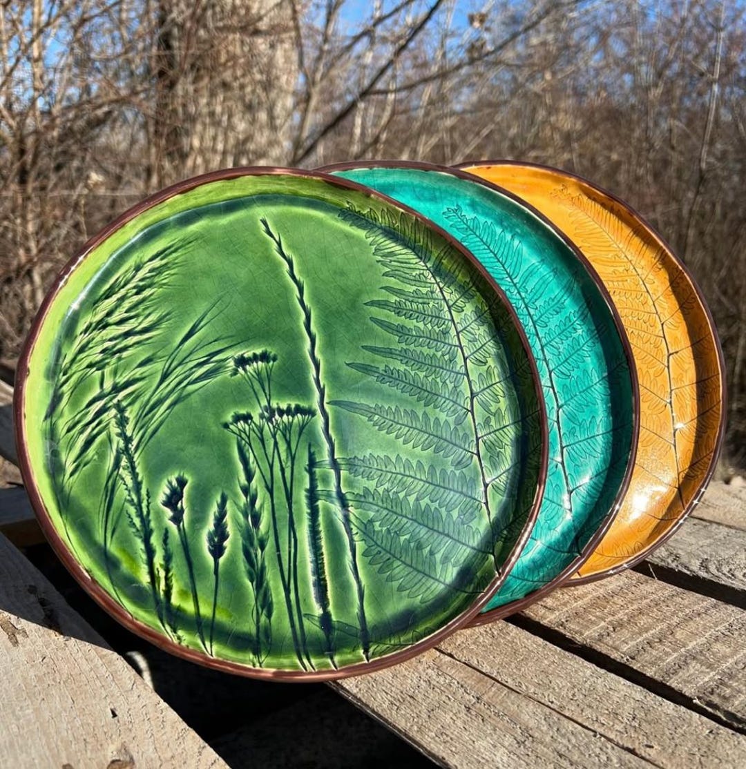 Exclusive Ceramic Dishes / Cake Plate / Pasta Plate / Unique Gift ...