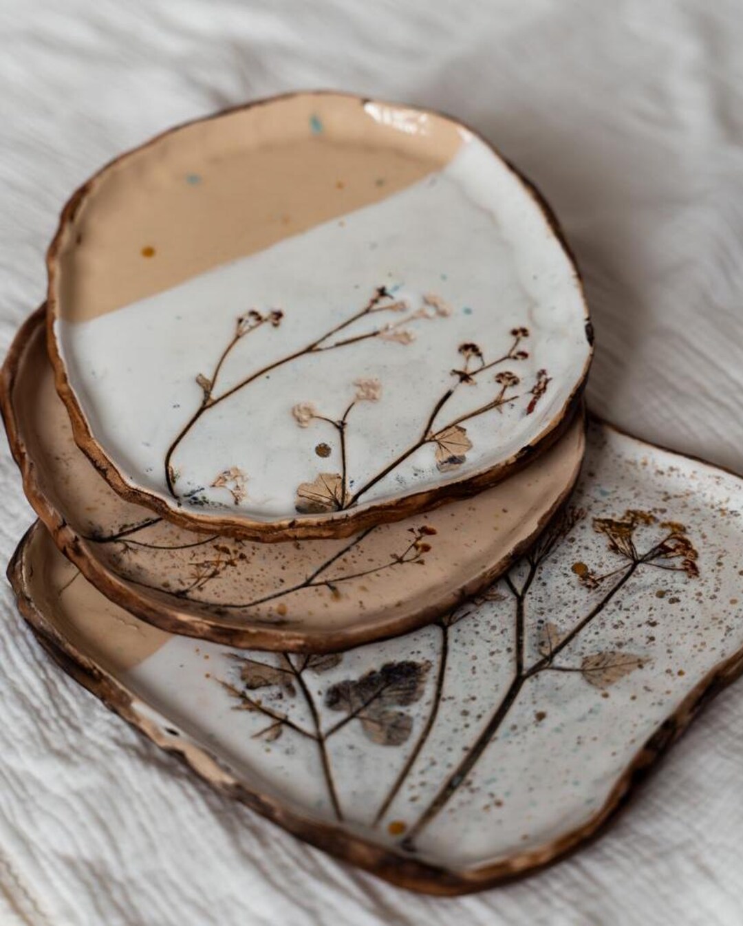 Handmade Ceramic Plates / Lunch Plate / Pasta Plate / Organic ...