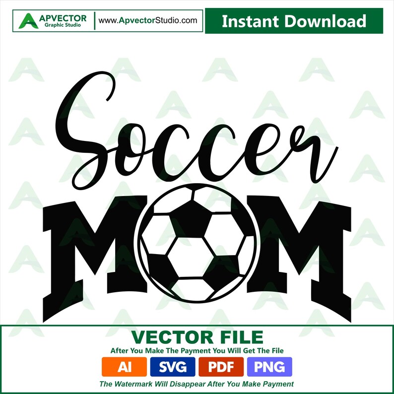 Soccer Mom SVG Files | Soccer Mum Cut Files | Sports Mom Vector Files ...