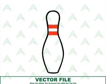 Bowling Pin SVG Files | Bowling Ball Cut Files | Bowling Pins SVG ...