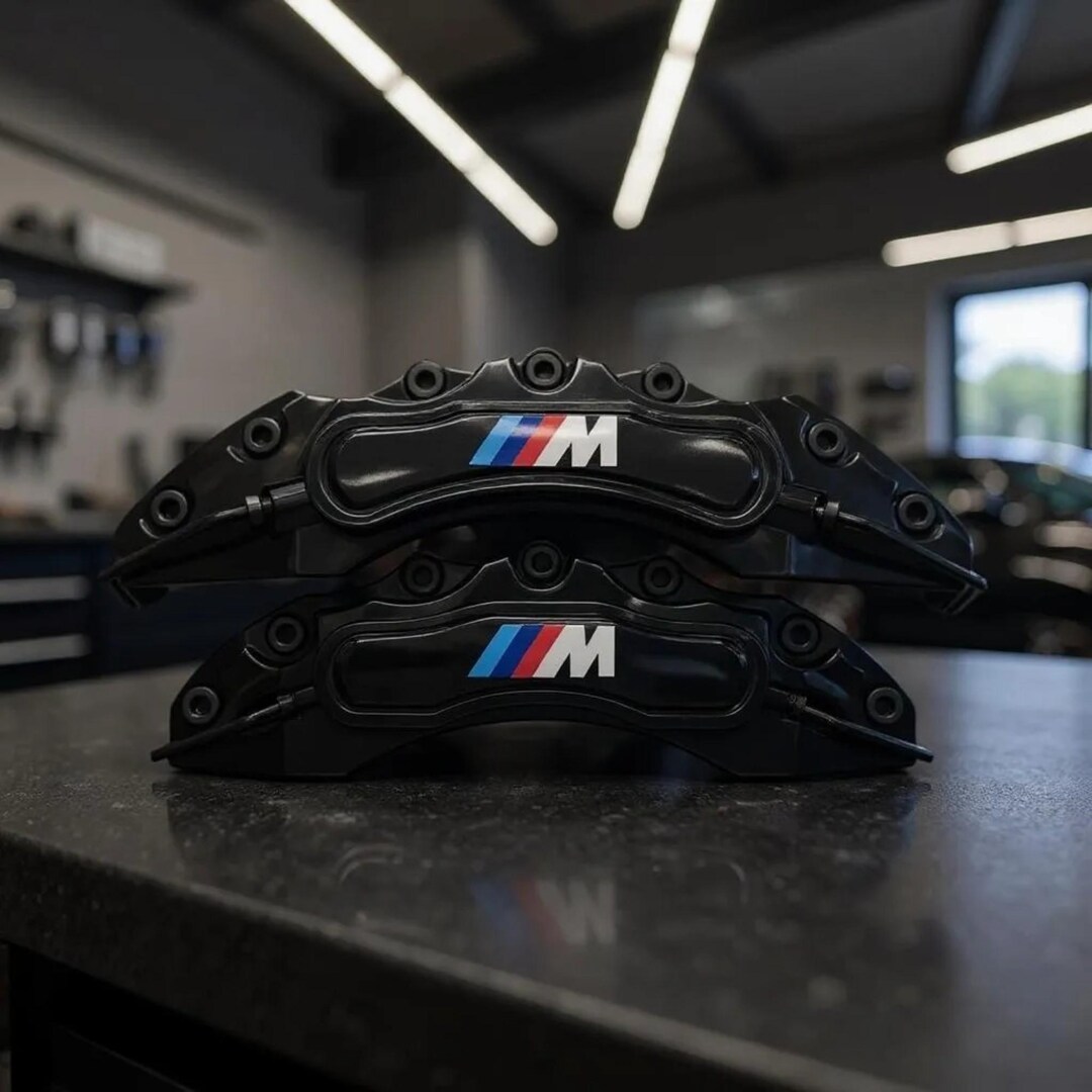 BMW M Brake Caliper Covers Set - High Quality Racing Style Upgrade Kit ...