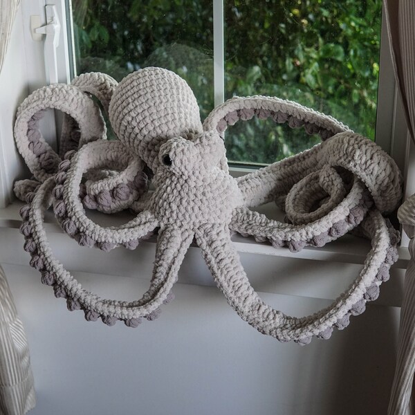 Realistic Octopus Crochet Pattern - Etsy