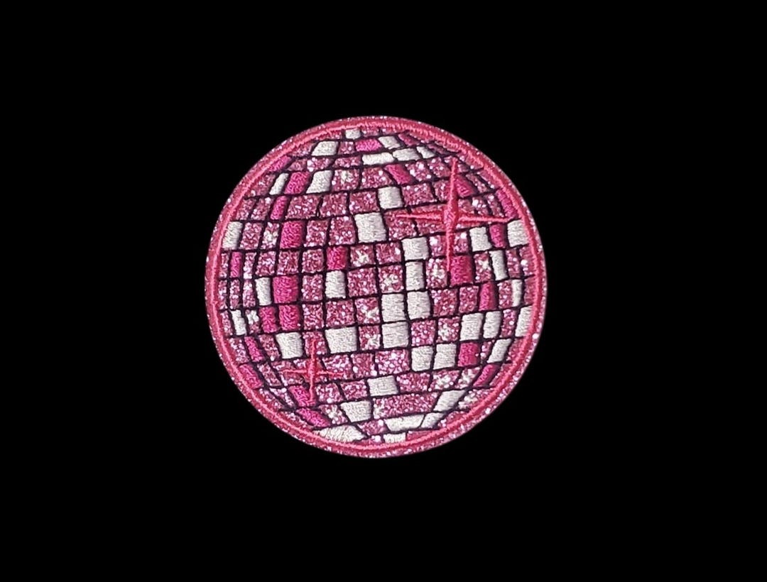 Disco Ball Iron on Patches - Etsy