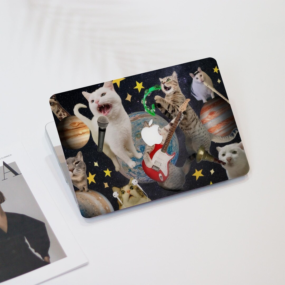 Rocking Instrument Cats MacBook Air Case | Hard Laptop Case for MacBook ...