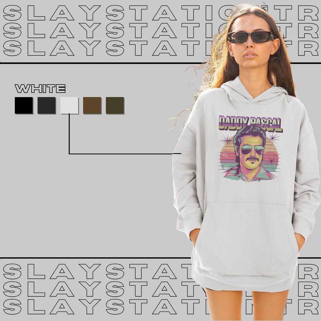 Vintage Daddy Pedro Pascal Hoodie, 90s Bootleg Hoodie Valentines Day ...