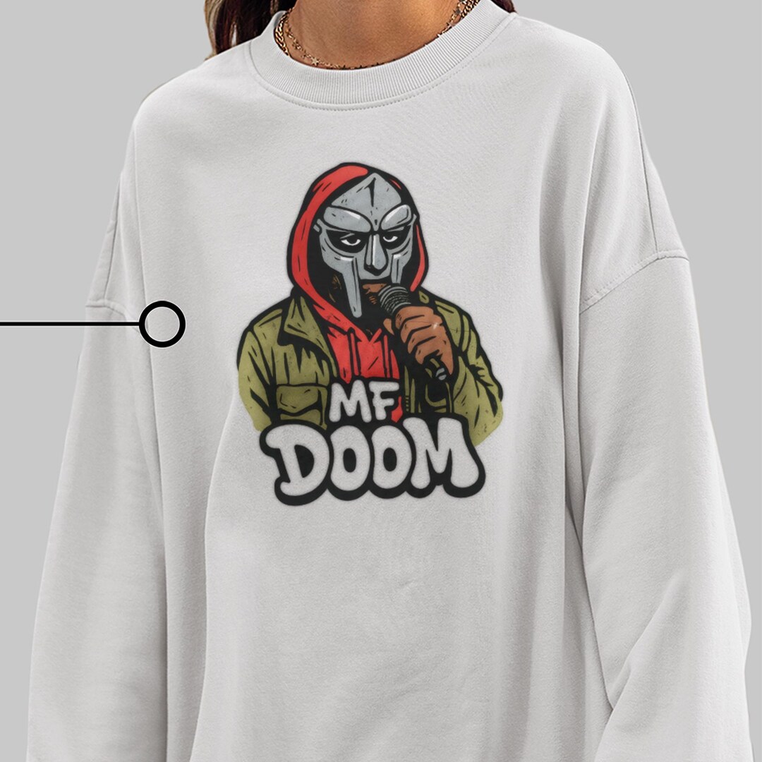 Vintage Mf Doom Sweatshirt, 90s Mf Doom Bootleg Crewneck, Mf Doom ...