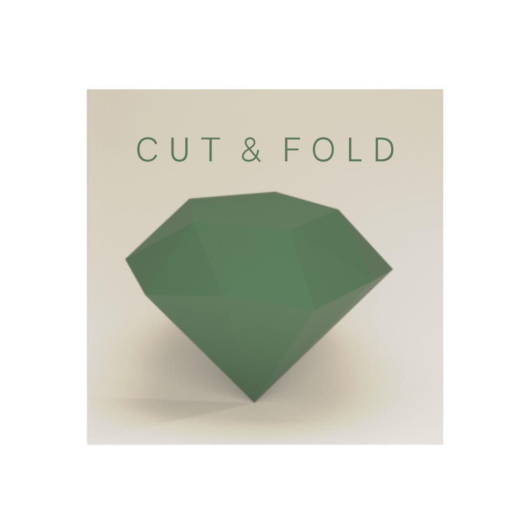 DIY Paper Diamond - Papercraft Template - Handmade Paper Diamond ...