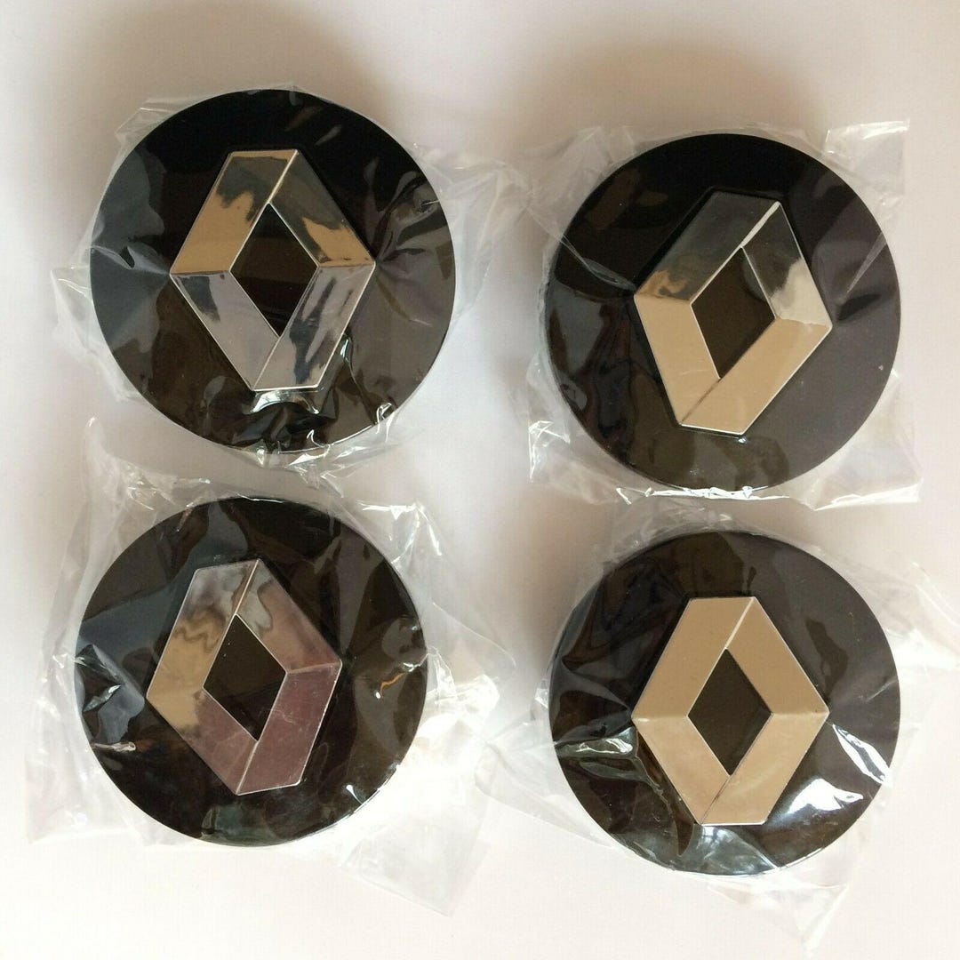4 X Car Wheel Center Hub Caps for Renault Twingo Clio Captur Megane 2 3 ...