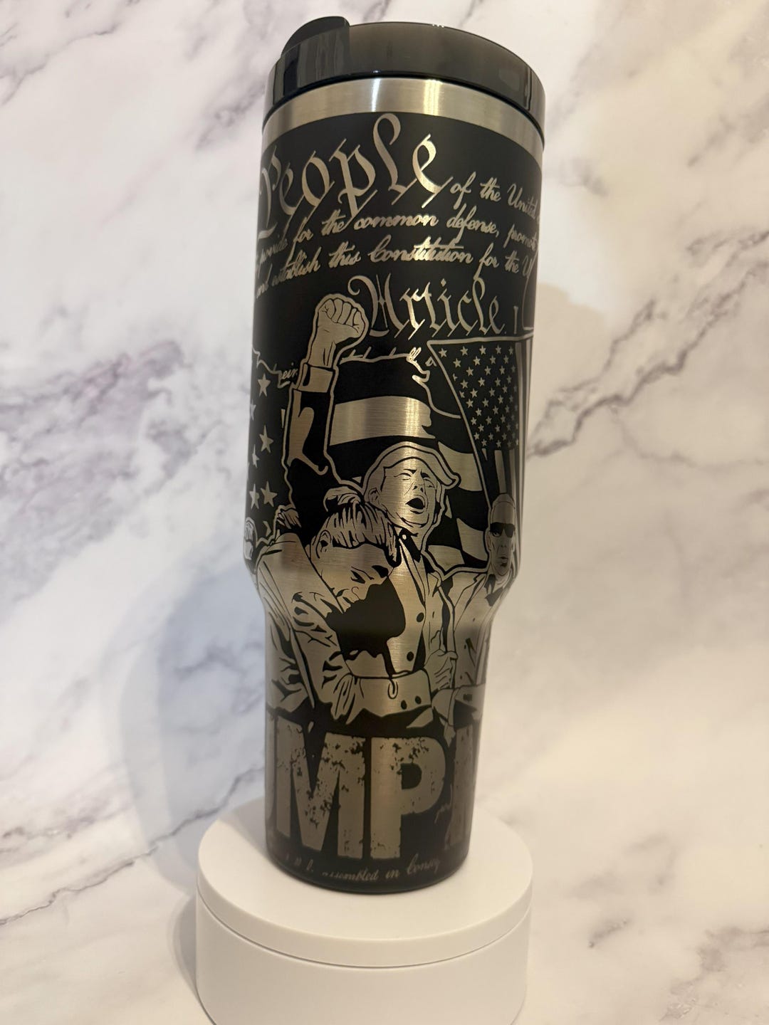 Engraved 40 Oz Trump MAGA Fight Tumbler - Etsy