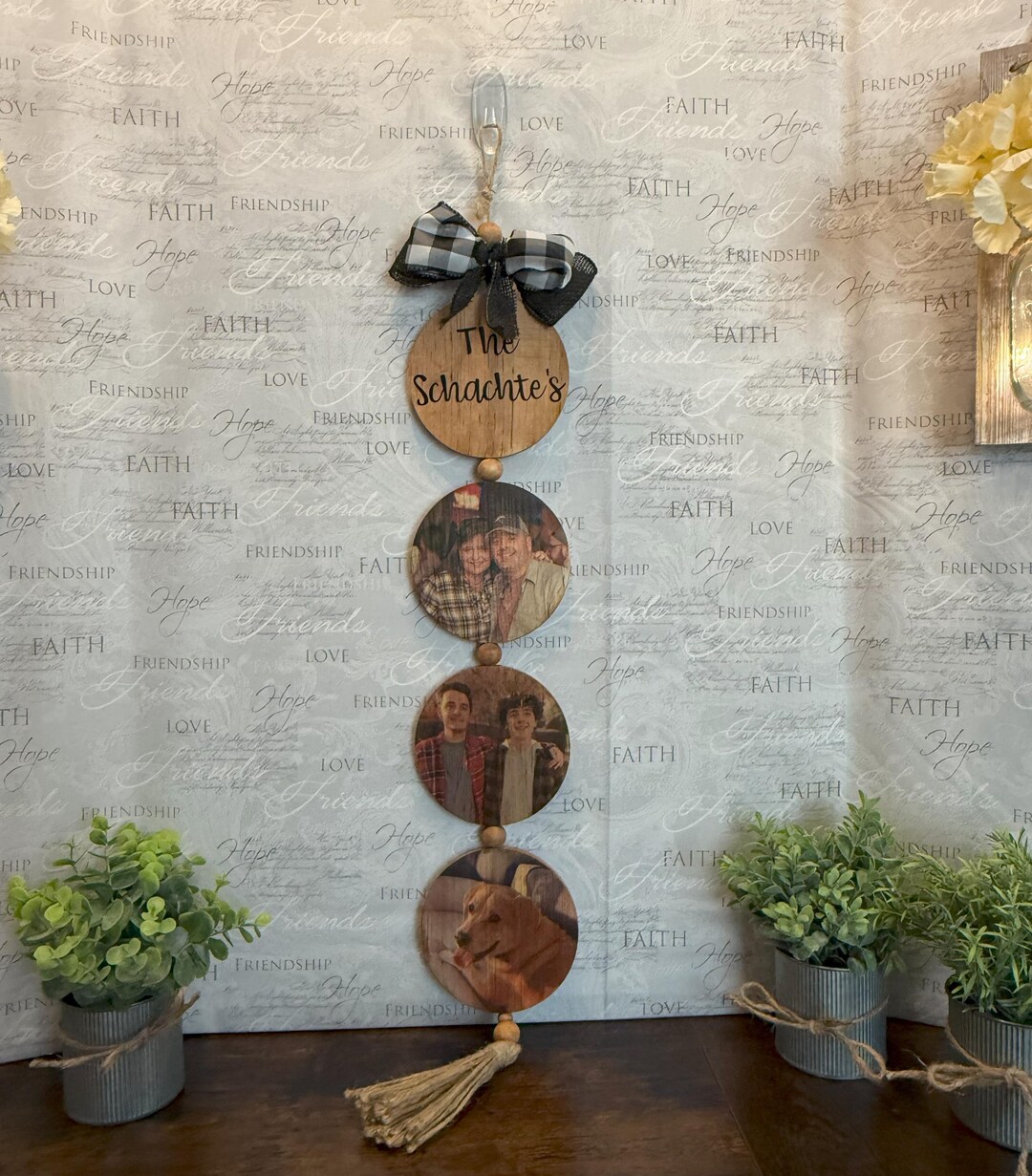 Personalized Family Photo Wall Decor - Etsy