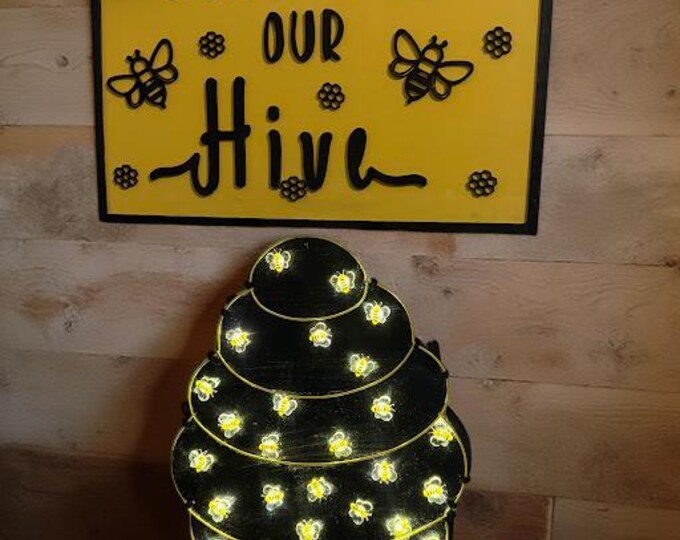 Beehive Door Hang - Etsy