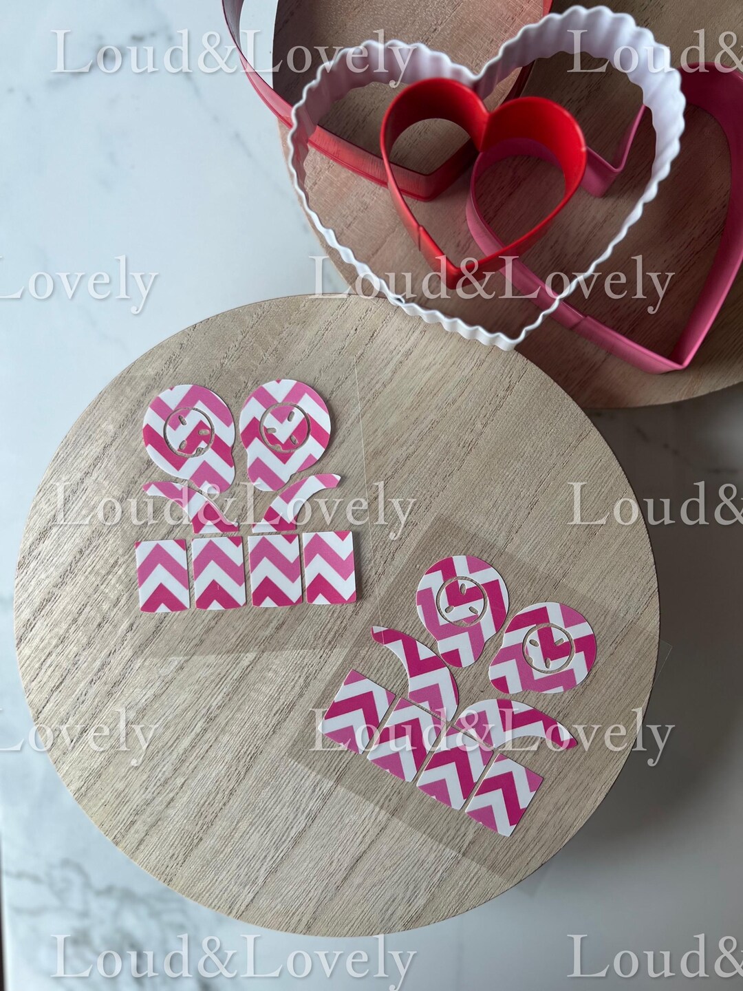 Pink Chevron Cochlear Implant Skins for N7, N8, Kanso2, Rondo3, Baha 6 ...