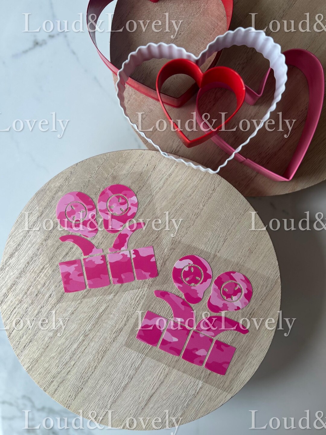 Pink Camo Cochlear Implant Skins for N7, N8, Kanso2, Rondo3, Baha 6 Max ...