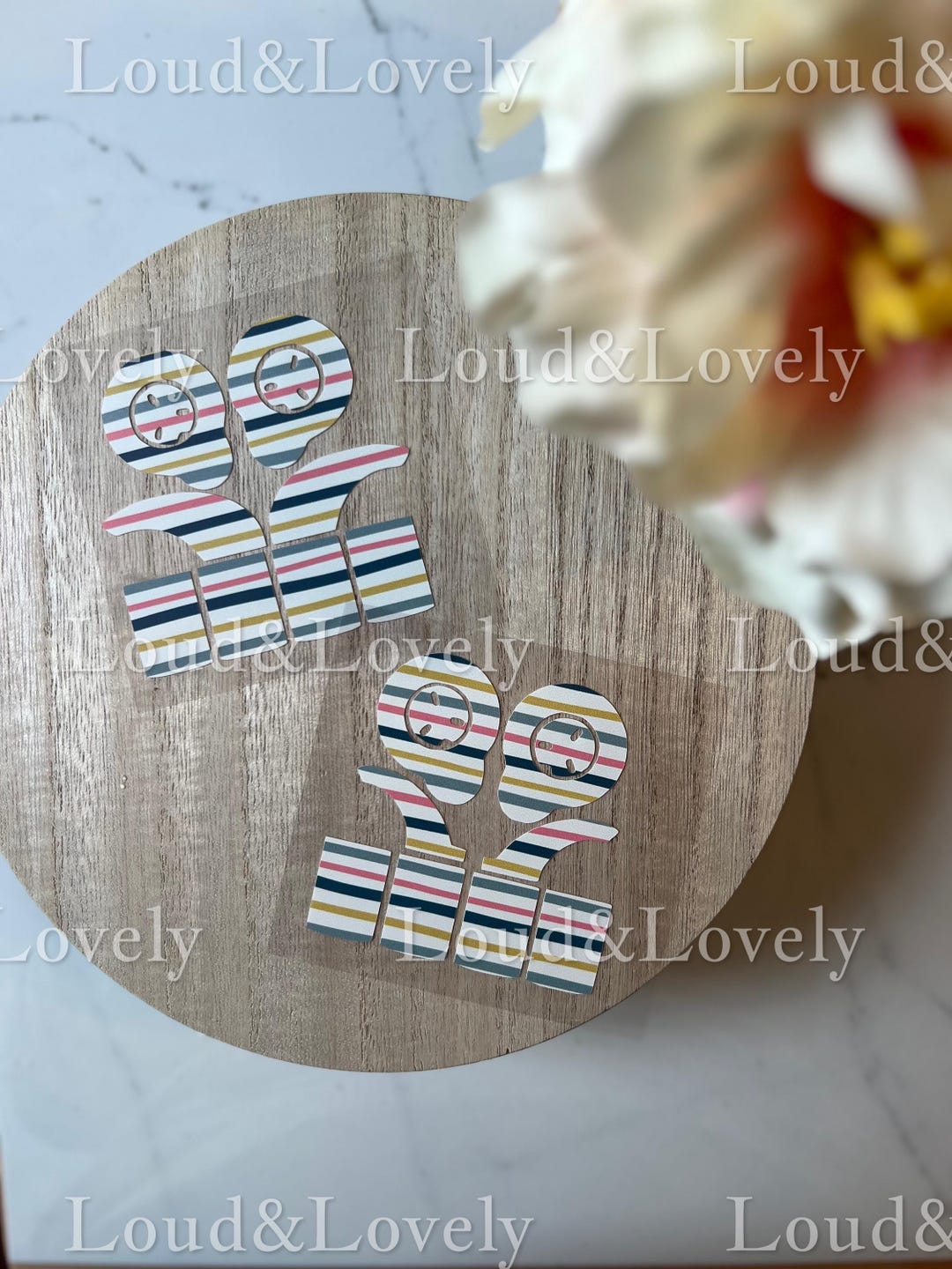 Pastel Stripes Cochlear Implant Skins for N7, N8, Kanso2, Rondo3, Baha ...