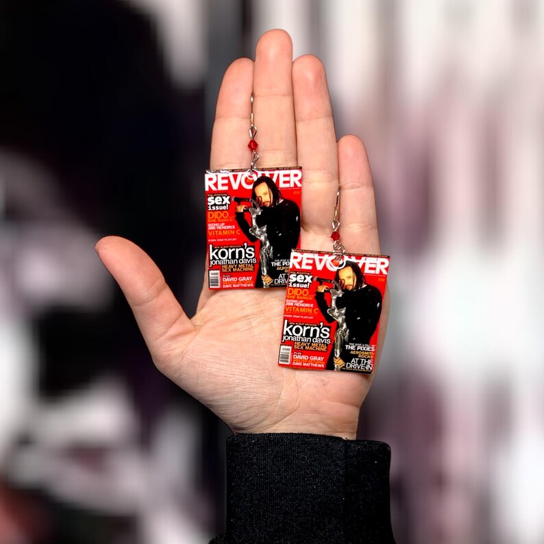 Korn Jonathan Davis Revolver Magazine Cover Heavy Metal Sex Machine ...