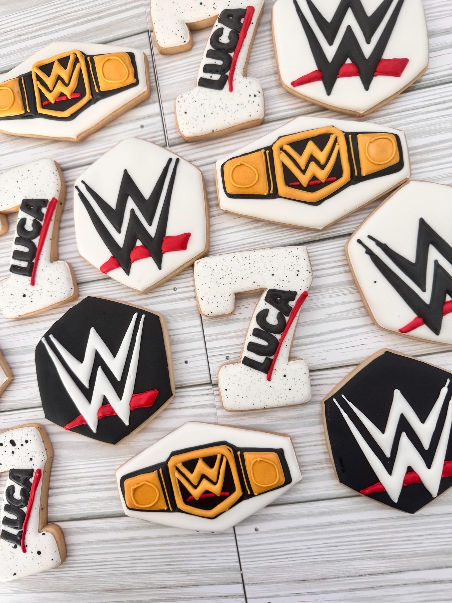 WWE Wrestling Cookies Decorated (1 Dozen) - Etsy