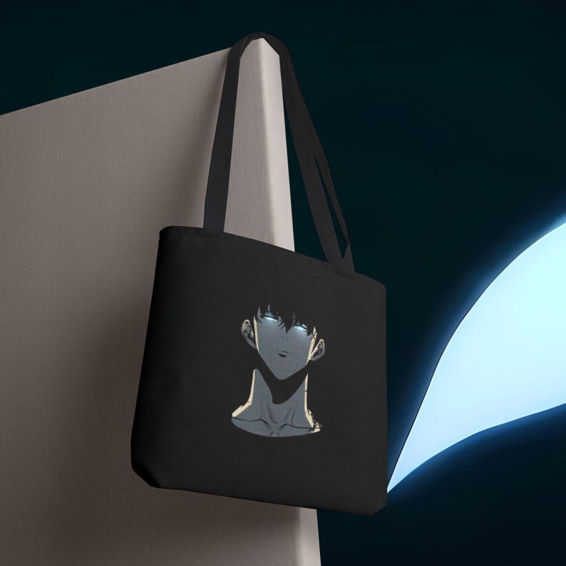 Solo Leveling Tote Bag (sung Jin Woo), Anime Gifts for Him, Gifts With ...