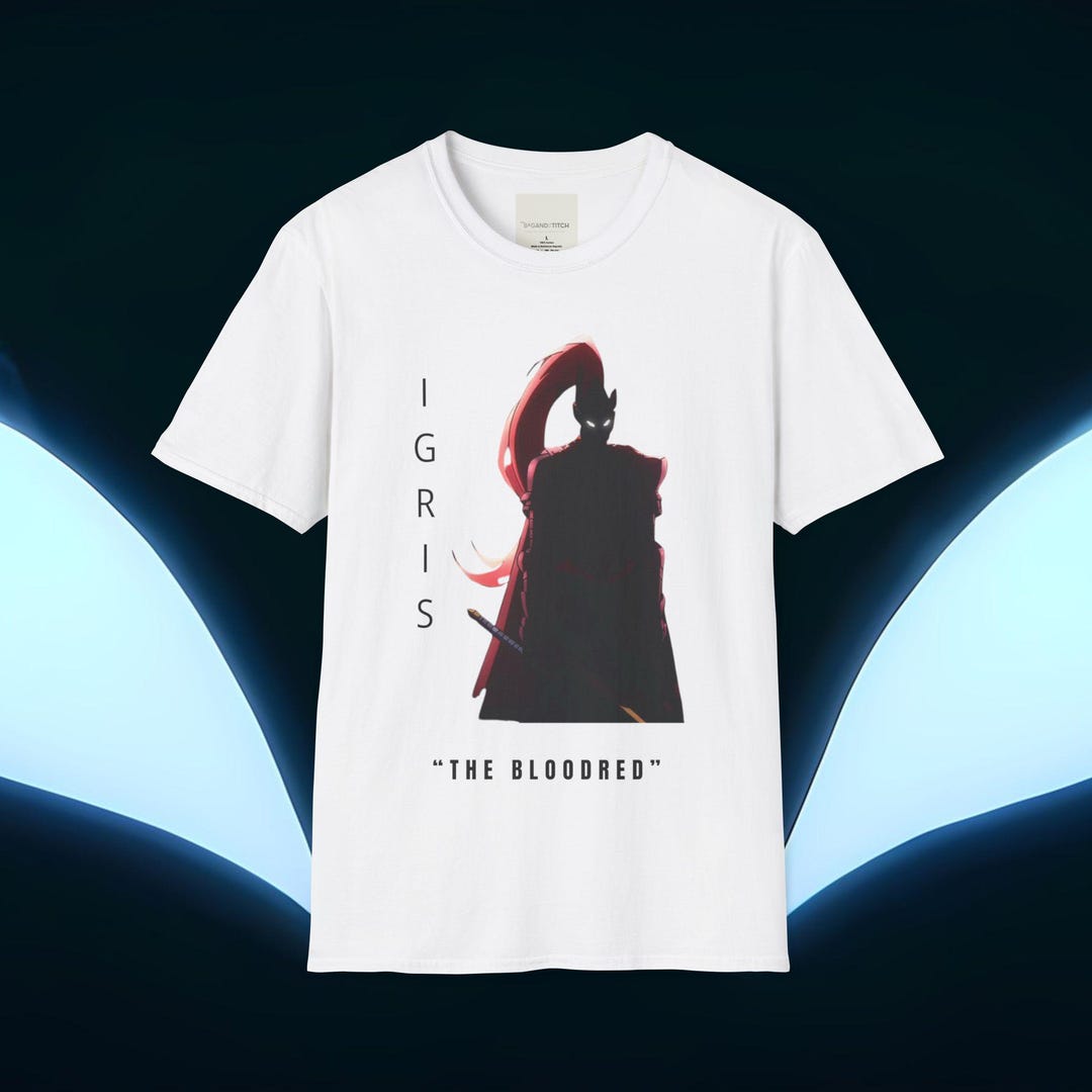 Solo Leveling Graphic Tee With Igris Design, Igris Shirt, Anime Tshirts ...