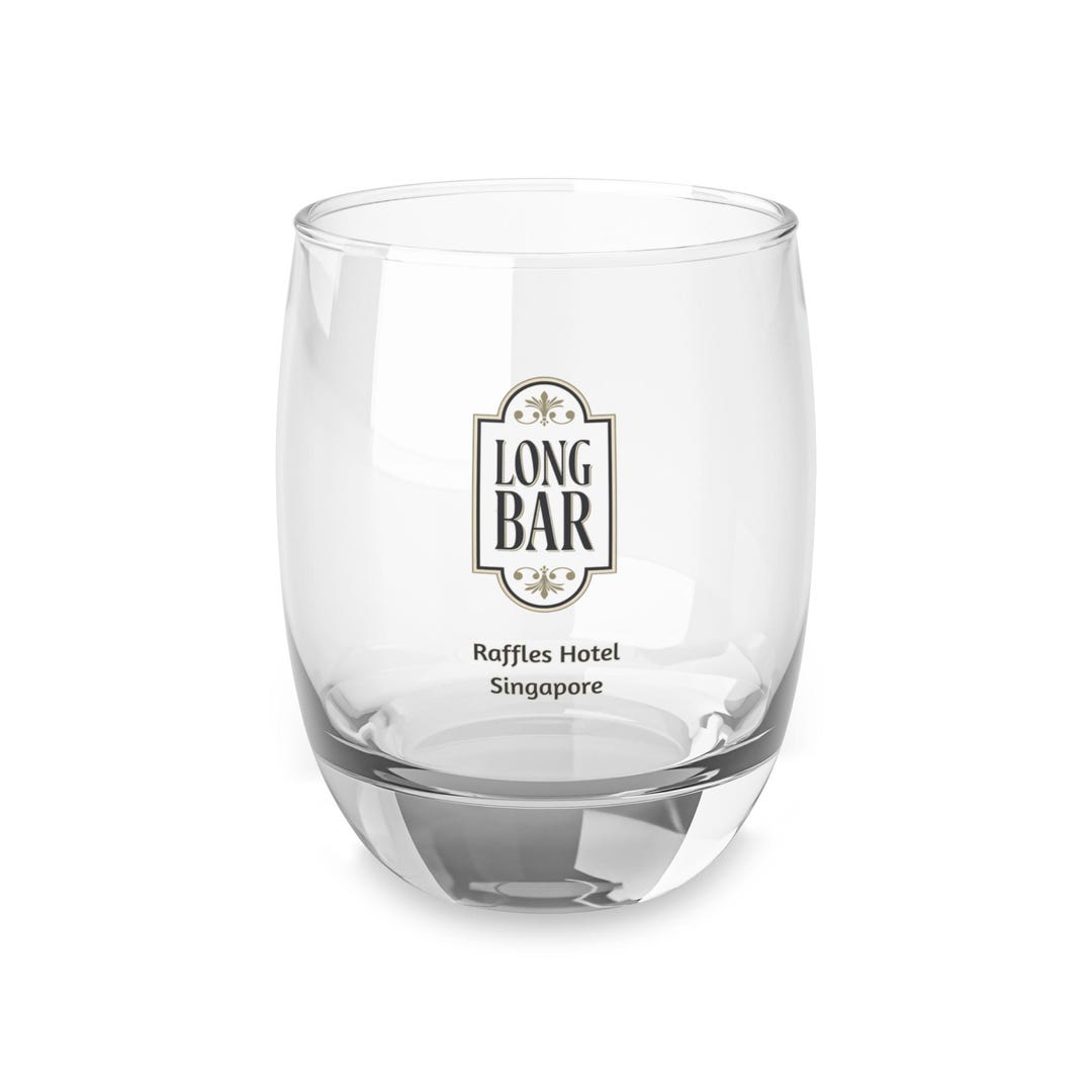 The Long Bar, Raffles Hotel Singapore - Whiskey Glass - Etsy