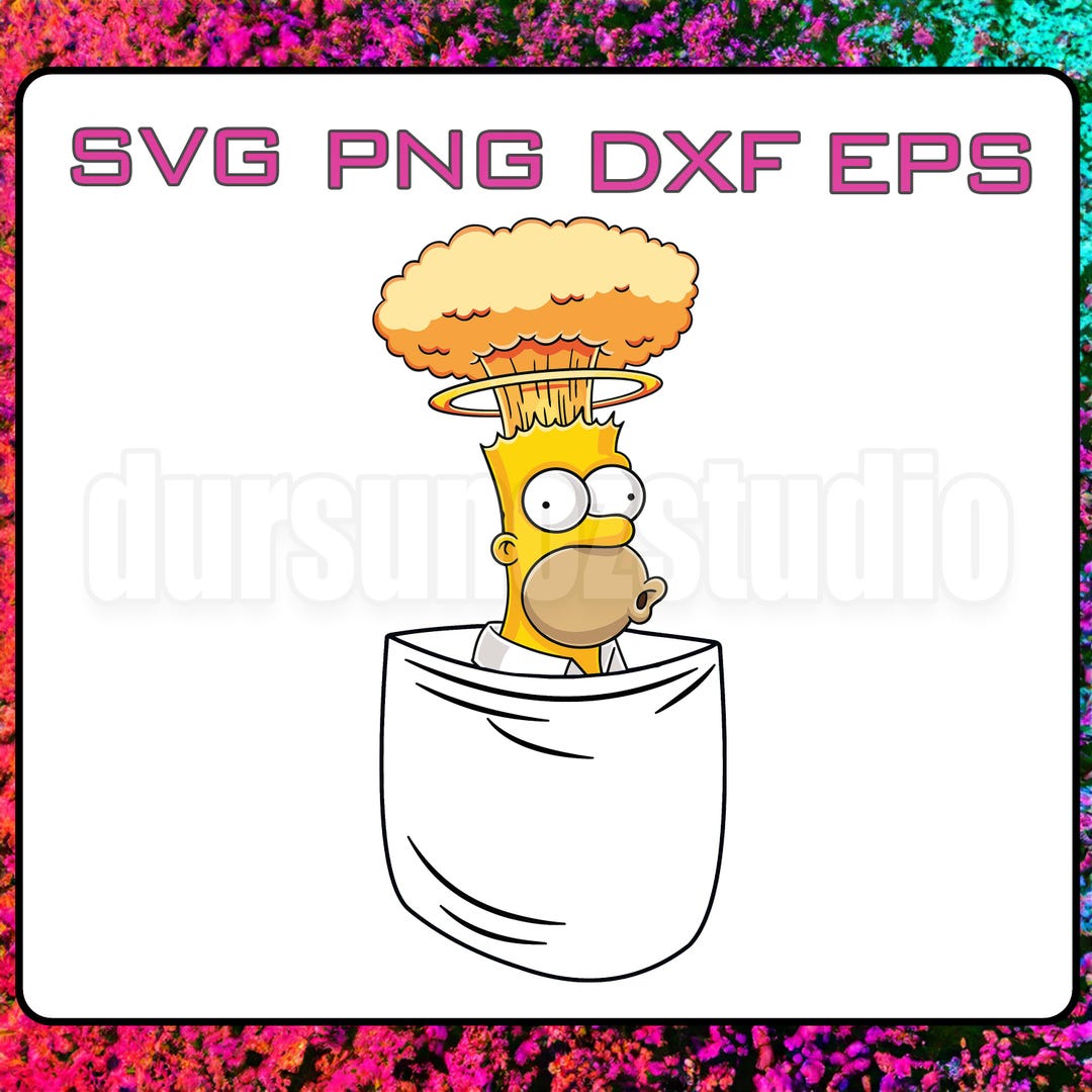 Bart Simspon Svg Cartoon Svg Svg Files Digital Download Svg Files For Cricut Instant