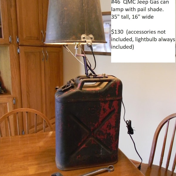 Gas Can Lamp - Etsy