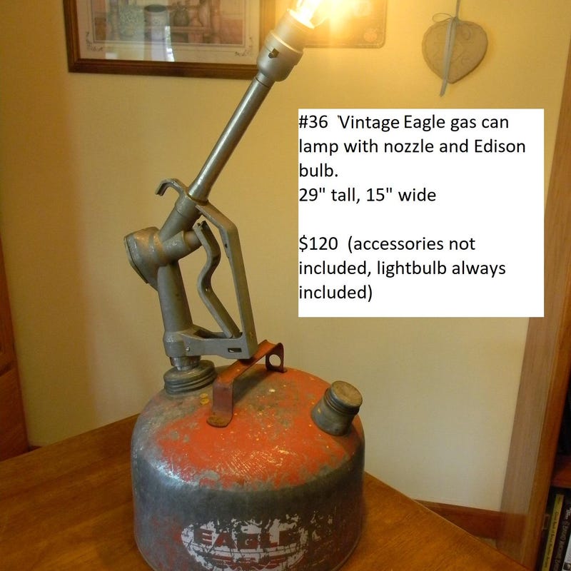 Gas Can Lamp - Etsy