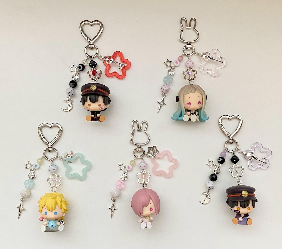 Toilet-bound Hanako-kun Figurine Keychains - Etsy