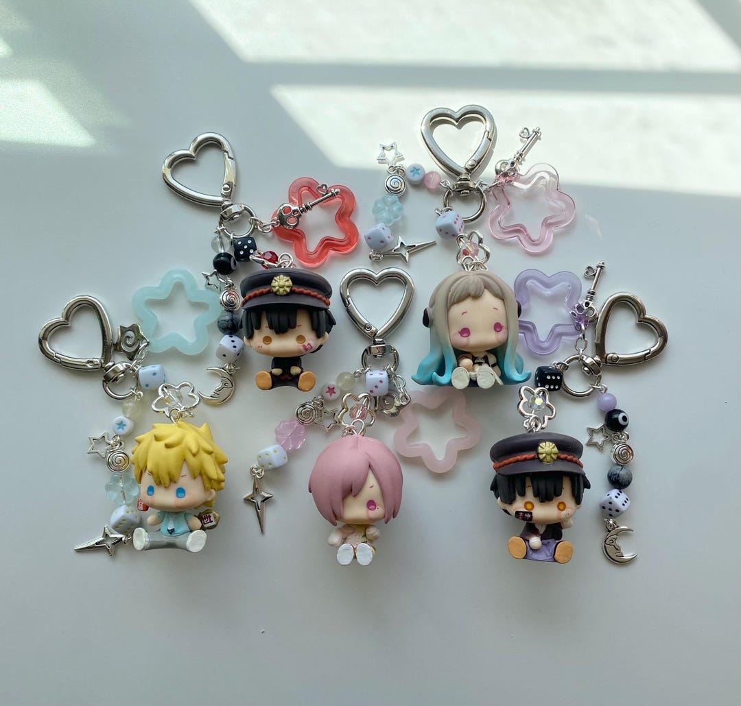 Toilet-bound Hanako-kun Figurine Keychains - Etsy