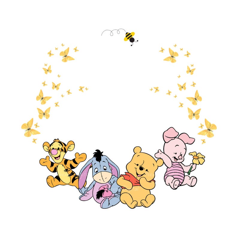 Baby Winnie the Pooh Kids Baby Shower, Tigger, Eeyore Files, Piglet ...