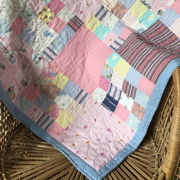 Girl Patchwork Quilt - Etsy UK