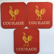 Set of Four Personalised Retro Style Beer Mats - Etsy