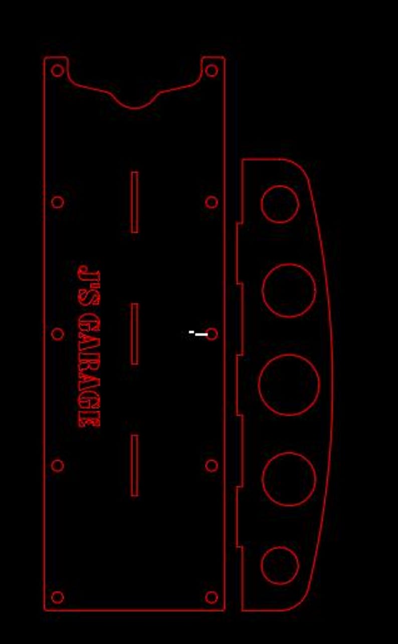 LS Lift Plate Dxf - LQ9, LQ4, SBC, 6.0 , 5.3 , 4.8 GEN 3 - Etsy Australia