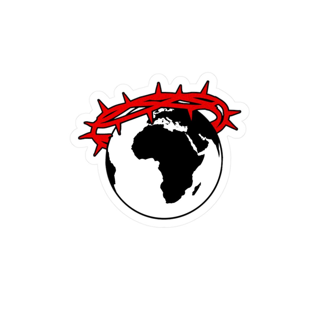 Crown of Thorns Vinyl Sticker - Etsy