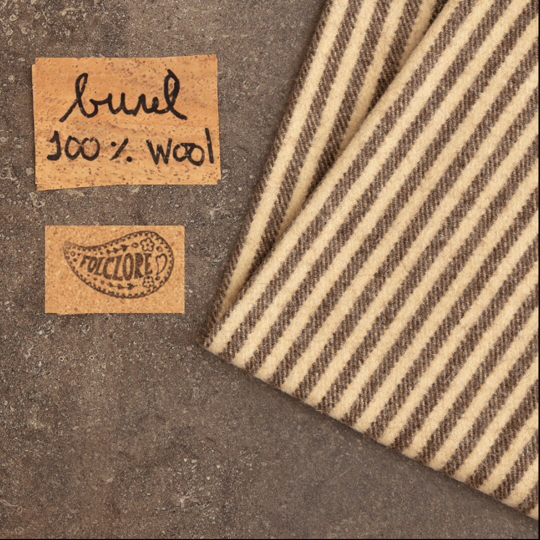 Fulled Wool Cloth, Portuguese Burel -similar to Loden, It's a Woven ...