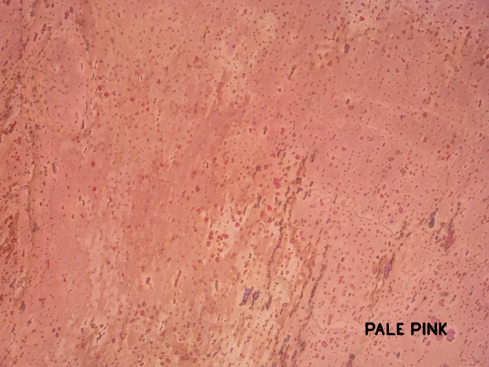 Colored Cork Leather by the Yard /meter Pale Pink Burgundy - Etsy