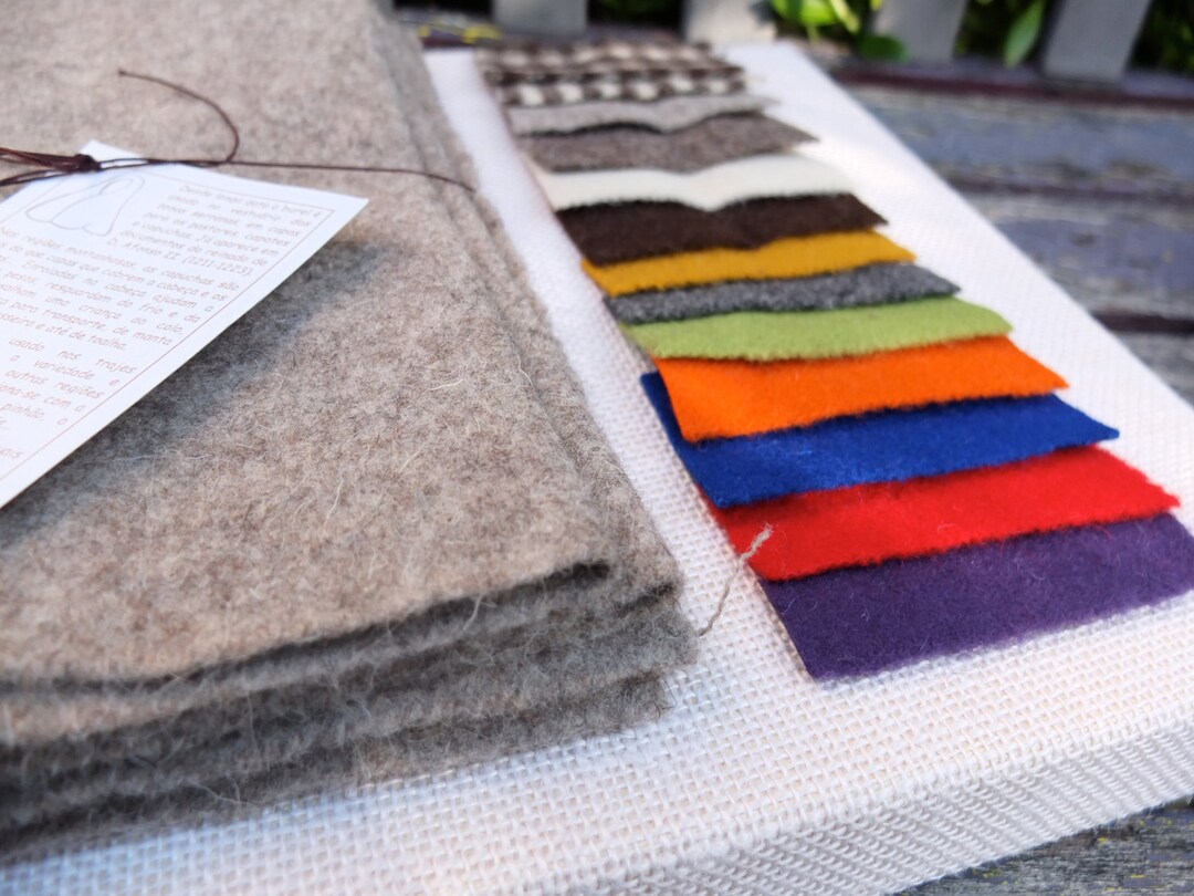 Burel, Full Wool by the Meter, Felted Wool Craft Fabric Made in ...