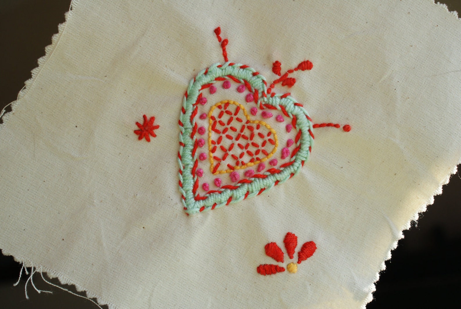 Embroidery Design Set, Portuguese Traditional Heart Pattern, Gifts for ...