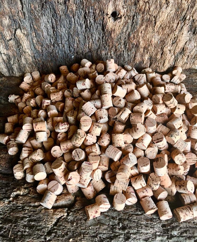 Cork Cylinders, 12mm (1/2"), Cork Tubes, No Hole. Perfect for Organic ...