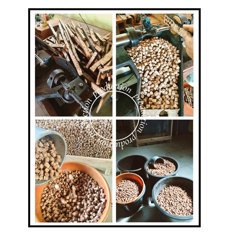 Cork Cylinders, 12mm (1/2"), Cork Tubes, No Hole. Perfect for Organic ...