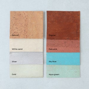 Flat Cork Cord in Different Widths and Colors Made From Portuguese ...