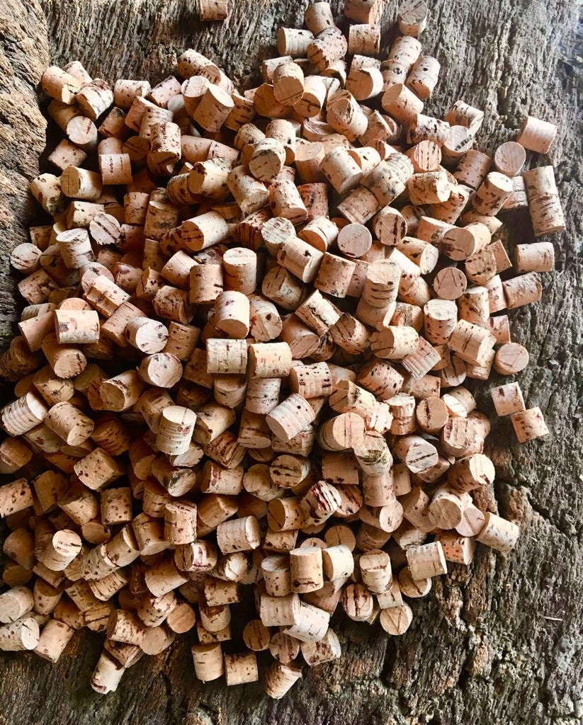 Cork Cylinders, 12mm (1/2"), Cork Tubes, No Hole. Perfect for Organic ...
