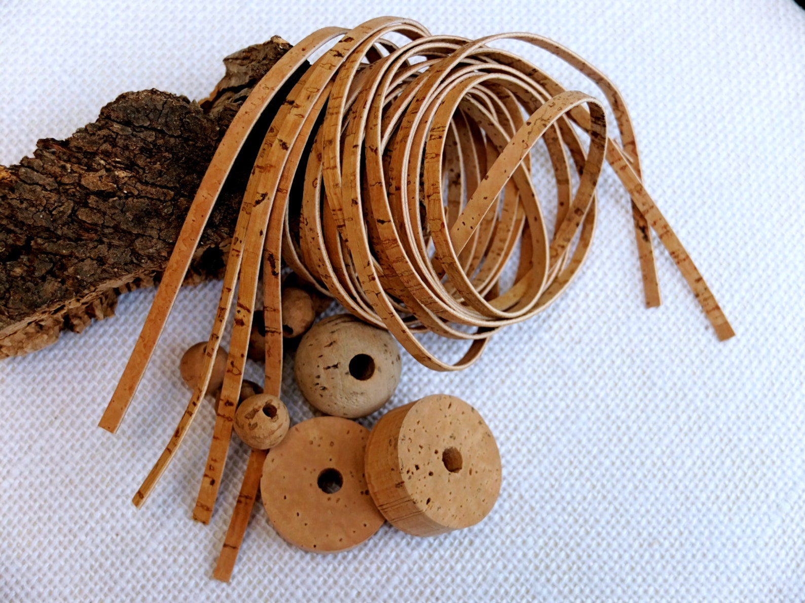 Flat Cork Cord 2mm or 3mm 0.08 or 0.12 Wide - Etsy