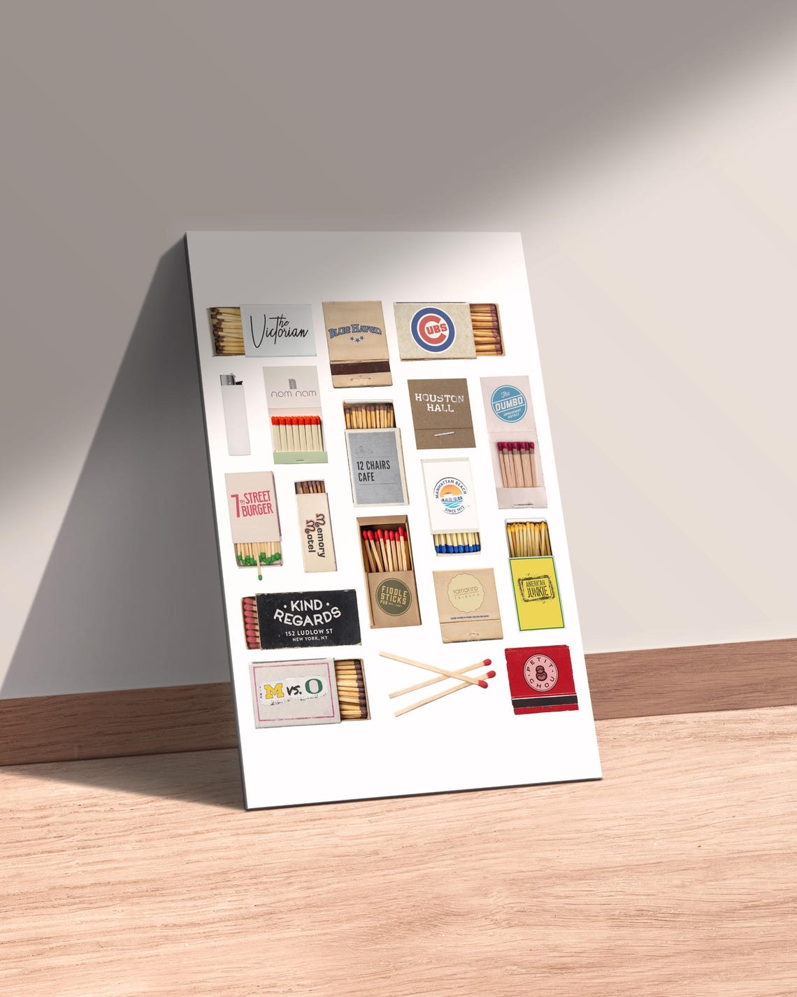 Custom Matchbox Digital Print | Personalized Matchbox Art | Choose Your ...