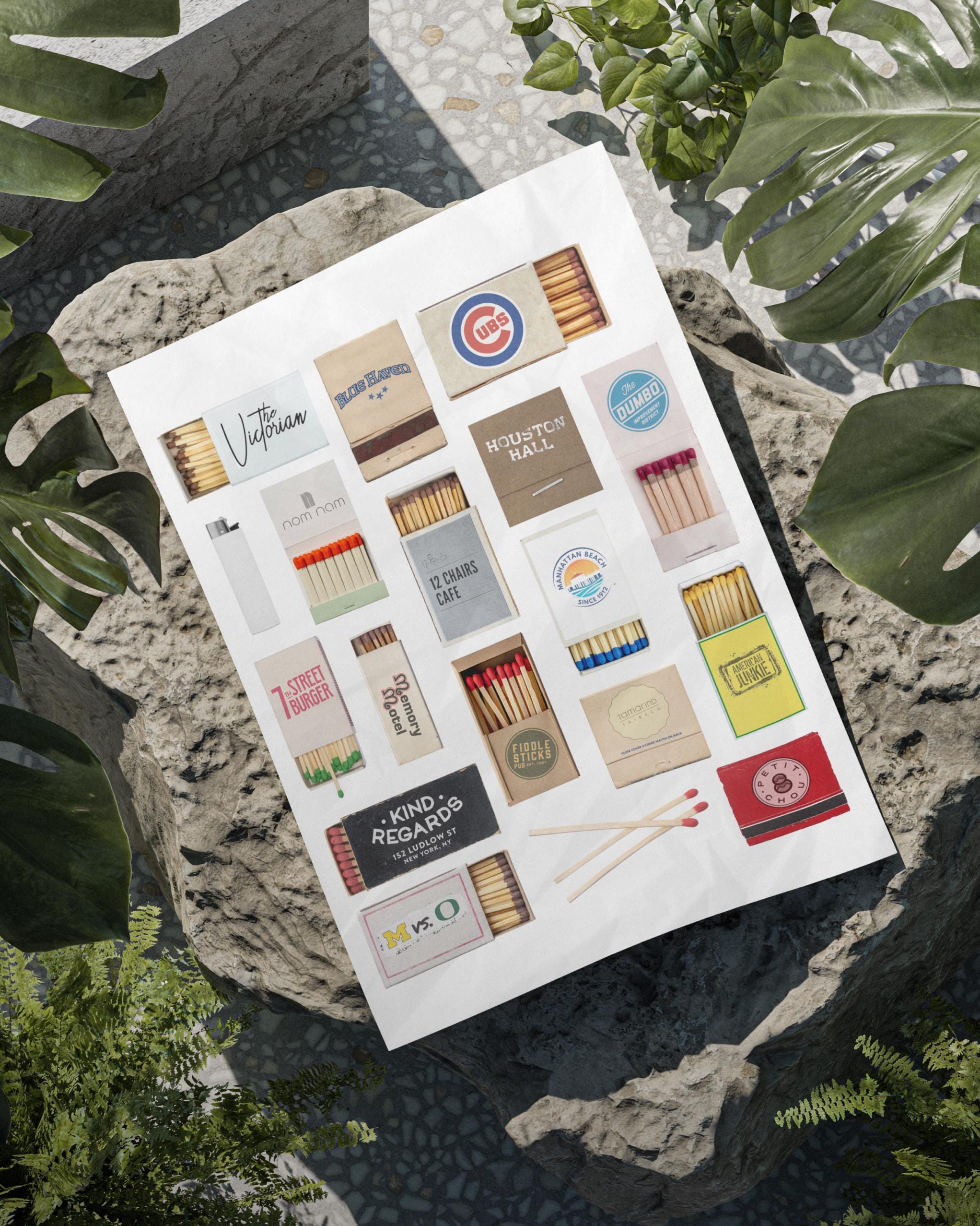 Custom Matchbox Digital Print | Personalized Matchbox Art | Choose Your ...