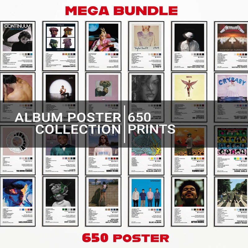 Album Poster - Etsy