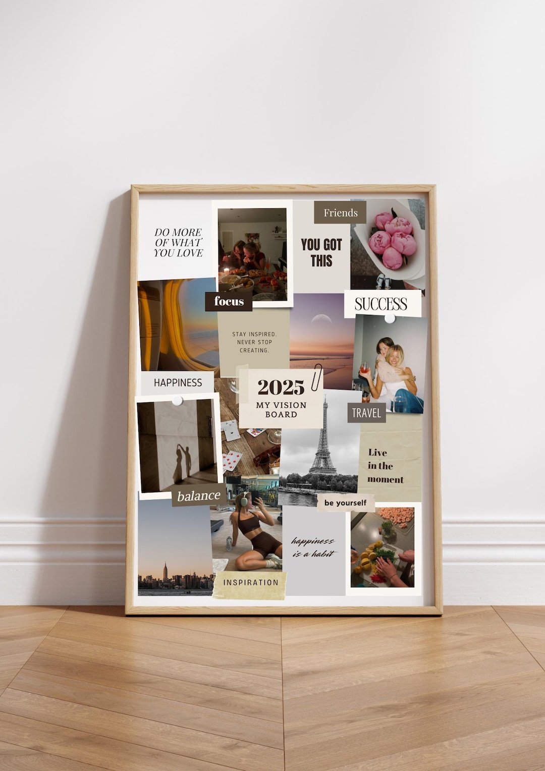 Aesthetic Vision Board 2025 - Etsy