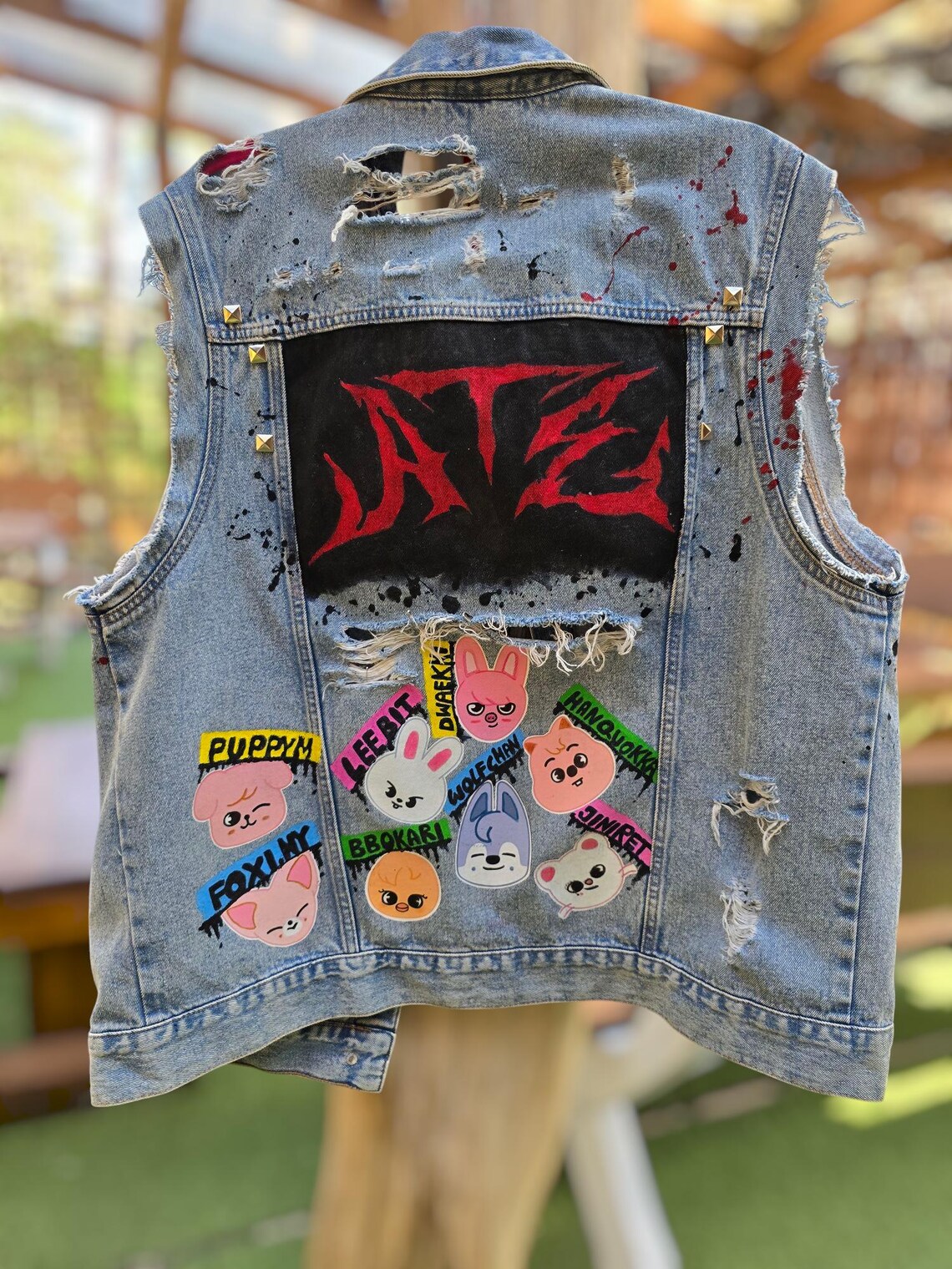 Stray Kids Denim Jacket - Etsy