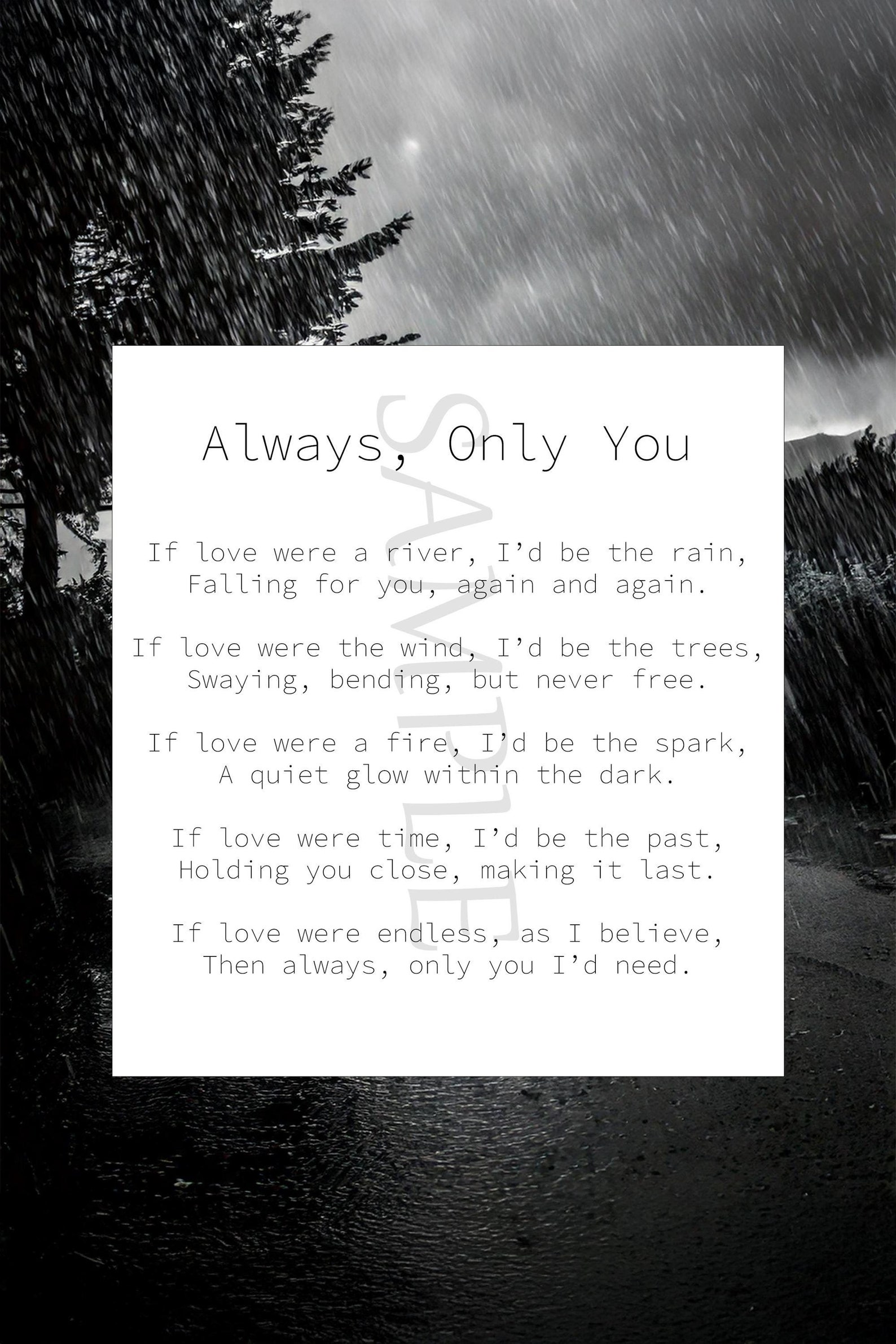 Love and Longing Poetry Bundle - Etsy