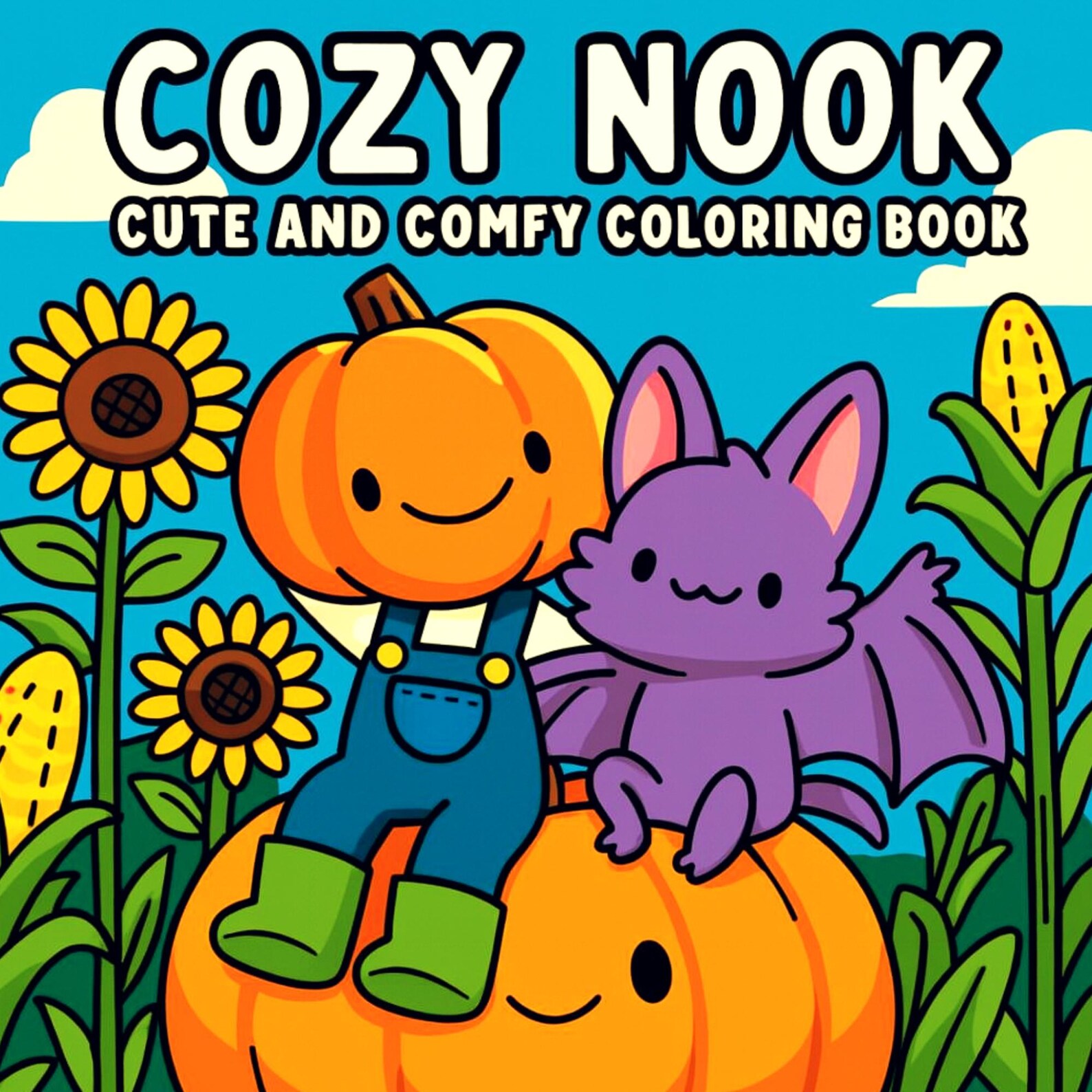 Cozy Nook Coloring Book | Coco Wyo Designs (PDF + PNG - Etsy